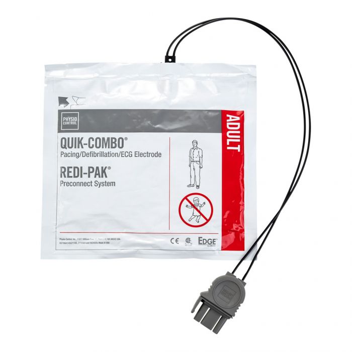 Physio Control Lifepak 500/1000 elektroden (Quik-Combo) – AEDCompleet.nl